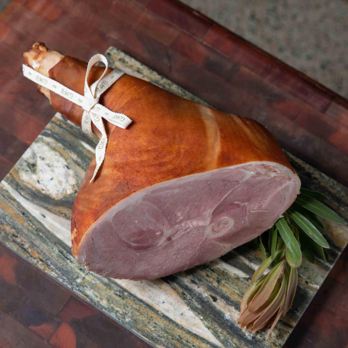 Free Range Berkshire Half Ham with Shank | G.McBean Family Butcher
