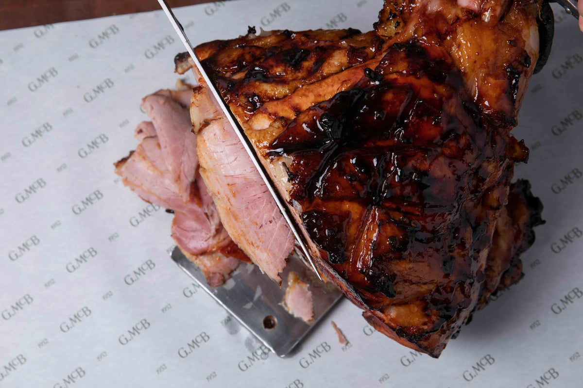 Free Range Berkshire Half Ham with Chump | G.McBean Family Butcher