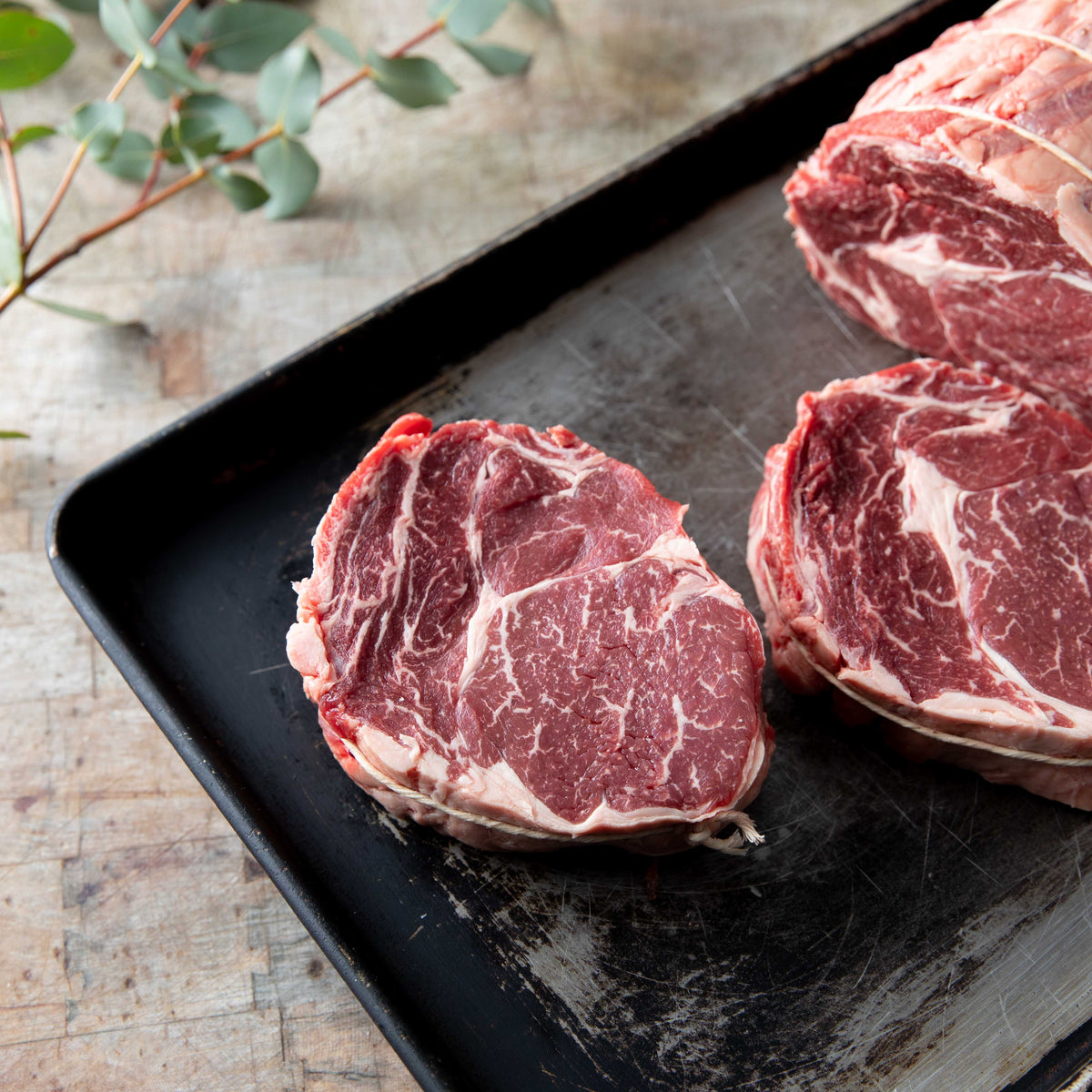 Scotch Fillet Steak - Marble Score 4+ | G.McBean Family Butcher