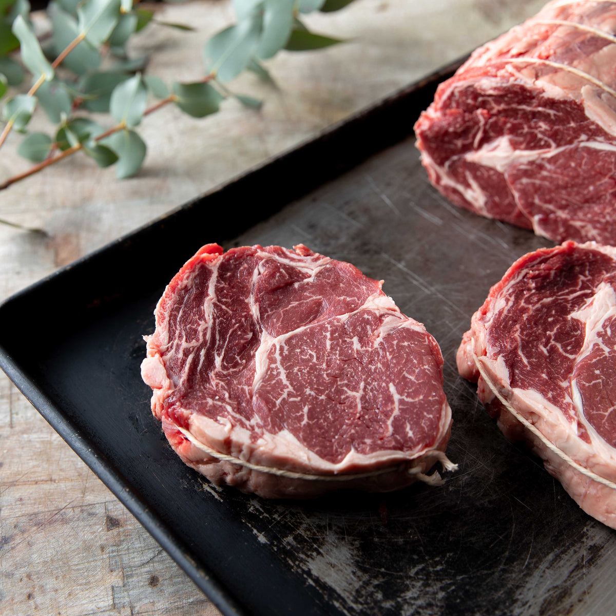 Scotch Fillet Steak - Marble Score 4+ | G.McBean Family Butcher